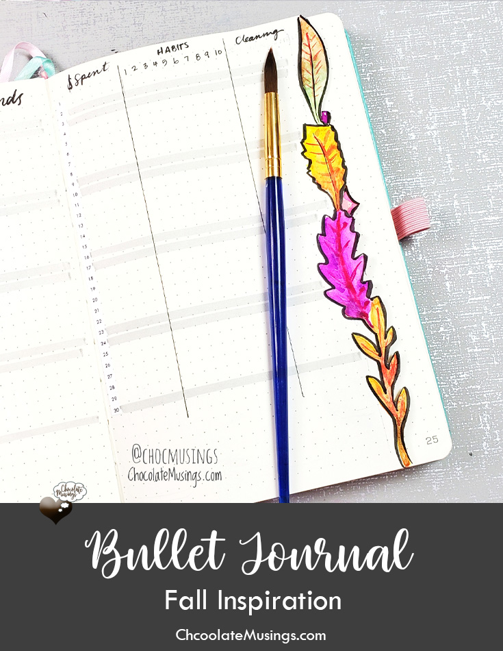 Fall Bullet Journal Theme Ideas - Chocolate Musings