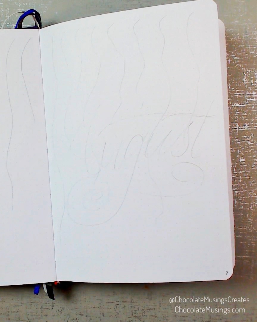 Willow Branch Welcome Page / Cover Page in your Bullet Journal ...