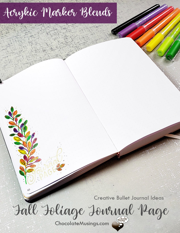 Fall Bullet Journal Theme Ideas - Chocolate Musings