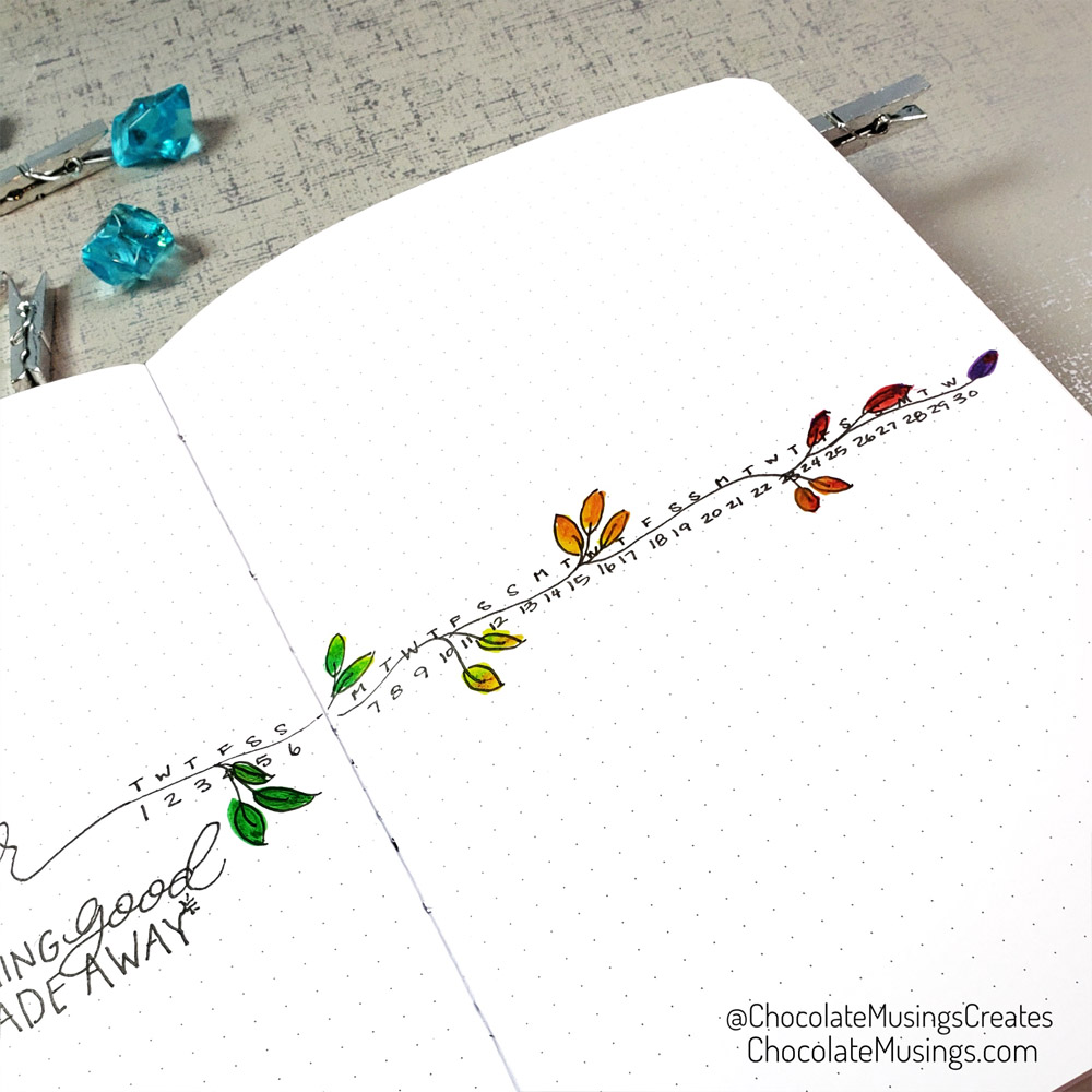 Fall Bullet Journal Theme Ideas - Chocolate Musings